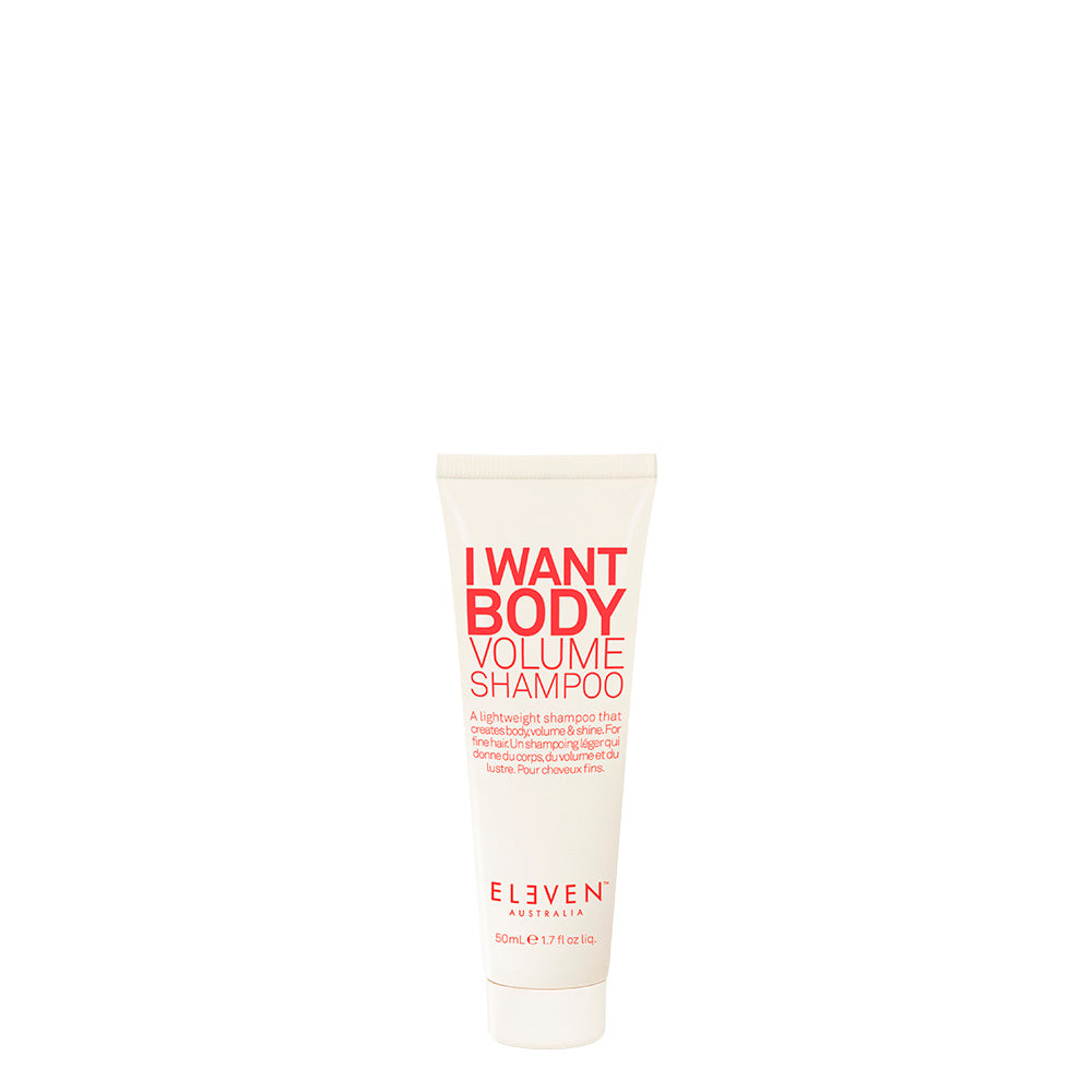 Eleven Australia - I Want Body Volume Shampoo 50 ml | Rejsestørrelse